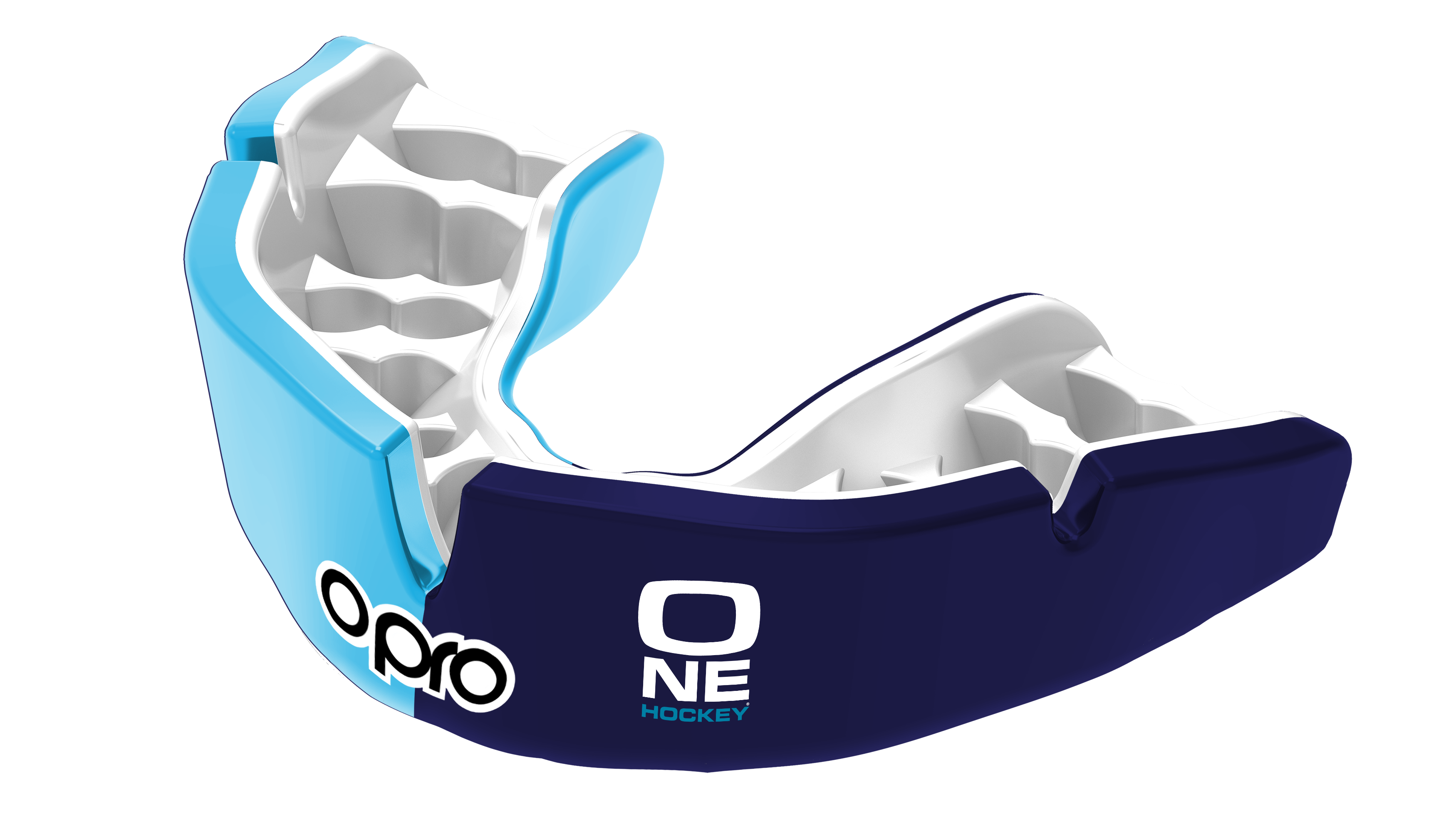 OPRO Instant Custom Fit Gum Shield Blue/Gold | ONE Sports Warehouse